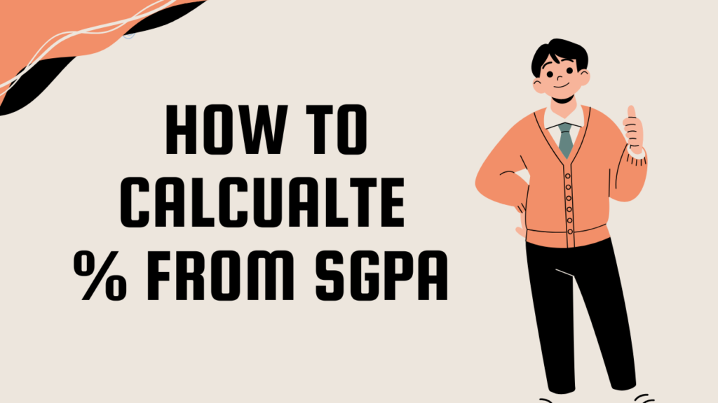 SGPA To Percentage Calculator - CGPA To Percentage
